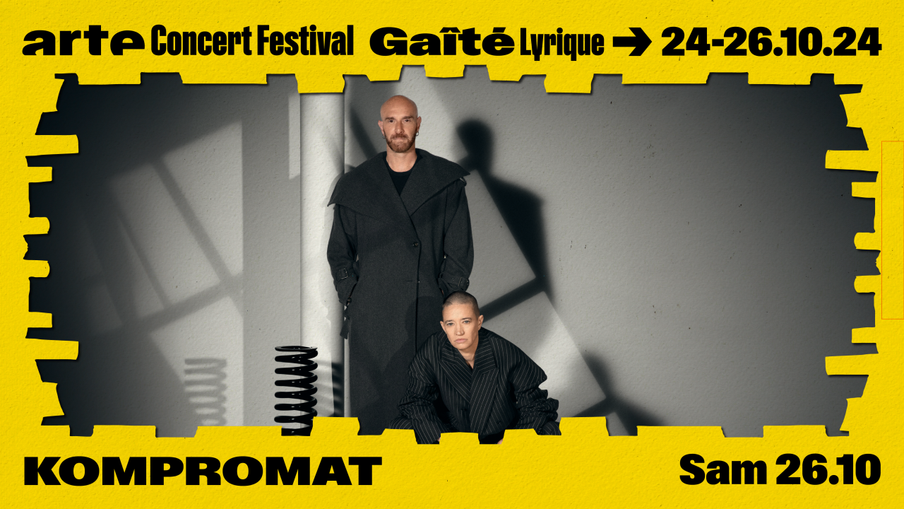 La Gaîté Lyrique | ARTE Concert Festival 2024 – KOMPROMAT